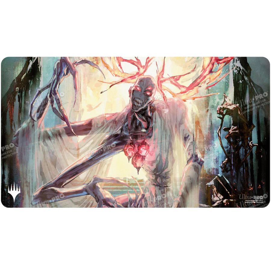 Magic the Gathering: Duskmourn Playmat - Overlord of the Mistmoors ...
