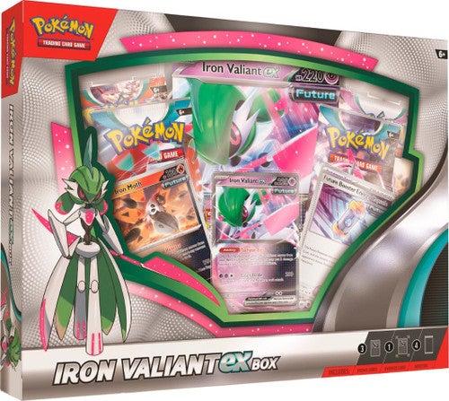 Pokemon TCG: Iron Valiant ex Collection Box | New Realities Gaming
